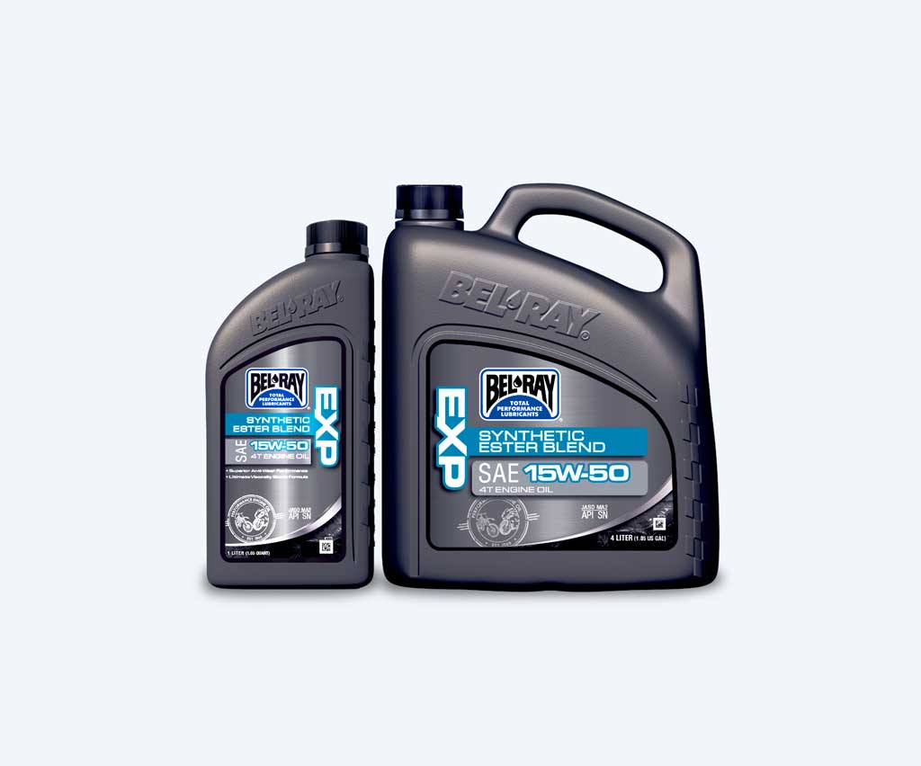 EXP Synthetic Ester Blend 4T Engine Oil | Bel-Ray